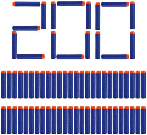 Nerf Compatible 200pcs Refill Darts For N Strike Elite Series Blasters