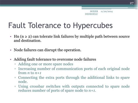 ppt fault tolerant networks and fault tolerant routing powerpoint