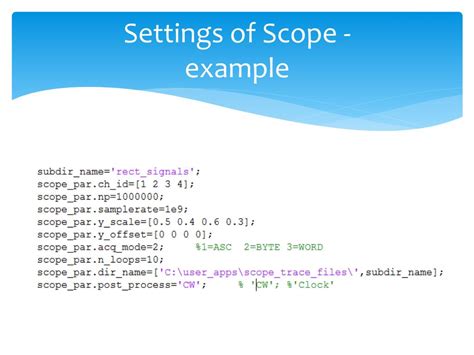 Ppt Matlab Based Scope Automation And Data Analysis Sw Powerpoint Presentation Id6544497