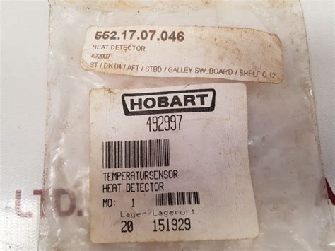 Hobart 492997 Temperature Sensor Heat Detector Used Aeliya Marine Tech®