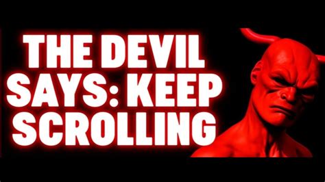 Keep Scrolling If You Love The Devil Only Who Love Jesus Will See