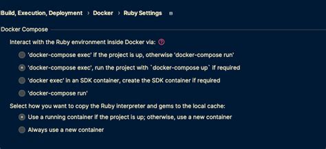rubocop autocorrect not working on ruby container ides support