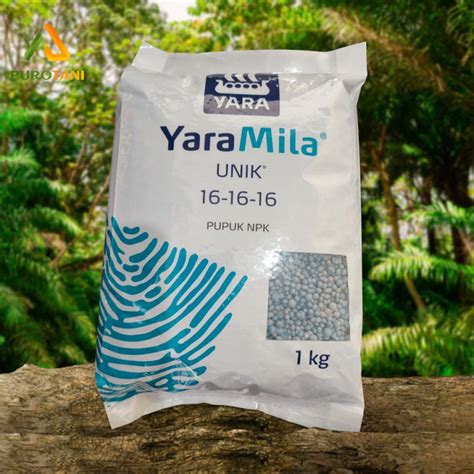 Pupuk NPK Mutiara YaraMila UNIK 16 16 16 1kg Original Pack Yara Mila