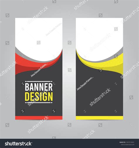 Business Rool Modern Banner Design Vector Stock Vector Royalty Free