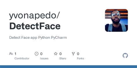 GitHub Yvonapedo DetectFace Detect Face App Python PyCharm