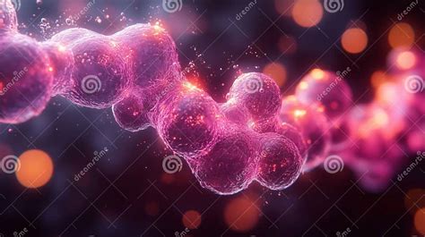 Exploring Dynamic Molecular Structures In Scientific Research Stock