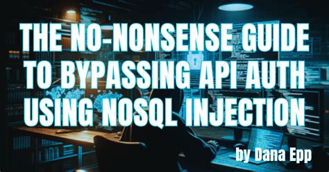 how to bypass api auth using nosql injection