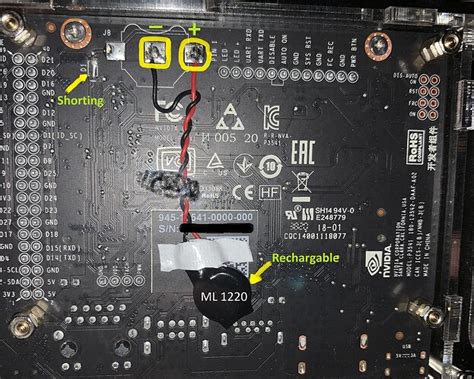 How To Add A Correct Battery For Rtc On Jetson Nano By Gfast