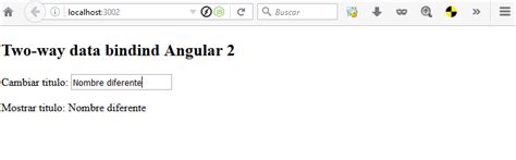Two Way Data Binding En Angular 2 Victor Robles Victor Robles