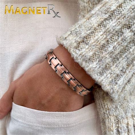 Womens Ultra Strength Pure Copper Magnetic Therapy Bracelet Classic