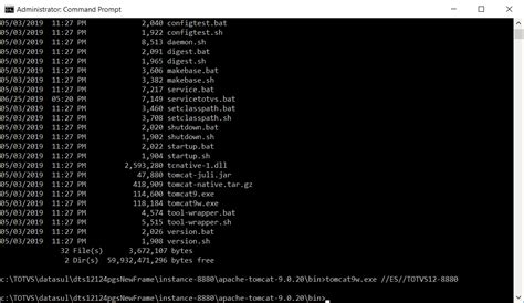 Framework Linha Datasul TEC Configuração de memória do serviço do Tomcat Windows