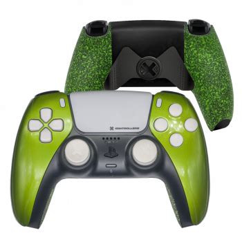 Mando Ps Golden Green X Controllers Mandos Personalizados