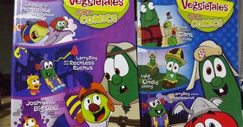 Our Journey Veggietales Supercomics Review And Giveaway