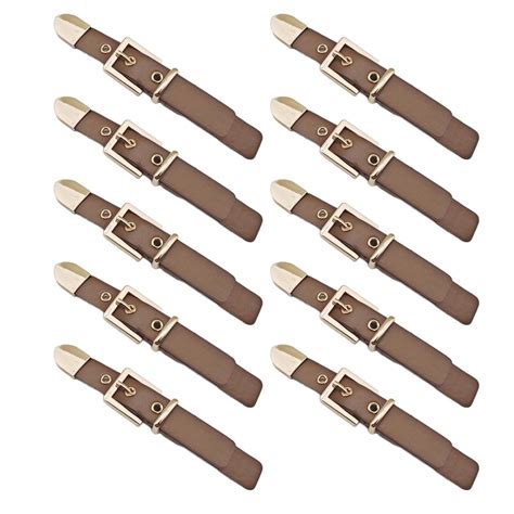 10 Pcs Pu Leather Sew On Toggles Closures Toggles Button Jackets