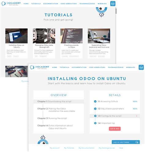 Oocademy Worlds First Odoo Technical Training Platform Steemhunt