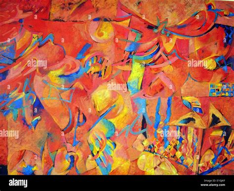 Edwin Wilwayco Jeepney Pantasia 1 King Of The Road 1983 Oil On