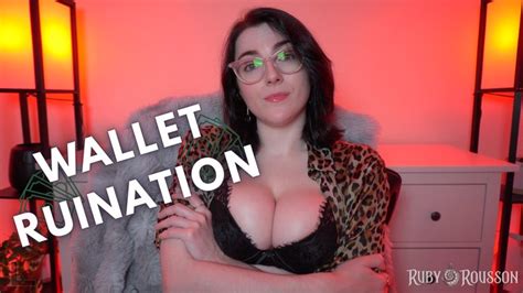 Wallet Ruination Joi Snap Drain Part 1 Ruby Rousson Clips4sale