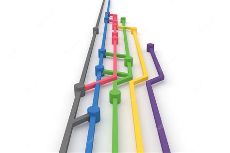 Premium Photo Abstract Of Source Code Branch 3d Rendering