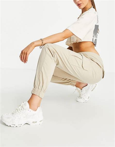 Urban Classics Jogger Cargo Taille Haute Gris Asos