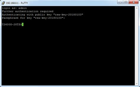Configuration Guide For Accessing The Switch Securely