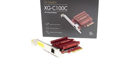 Asus Xg C100c 10gbase T Pcie Network Adapter Review Asus Xg C100c 10gbase T Pcie Network