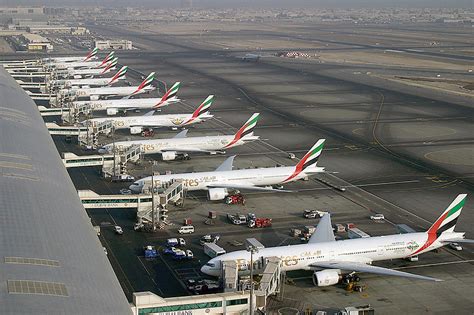 Dubai International Airport Is A Major Aviation Hub In The Middle East