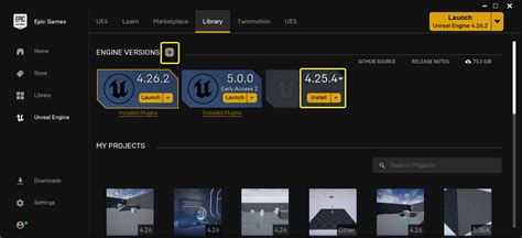 Install Unreal Engine Unreal Engine 55 Documentation Epic Developer Community