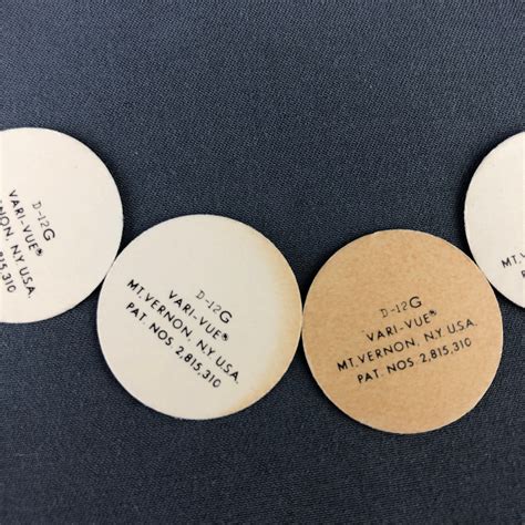 Vari Vue Lenticular Flicker Hologram Ring Spiral Hypnotic Swirl