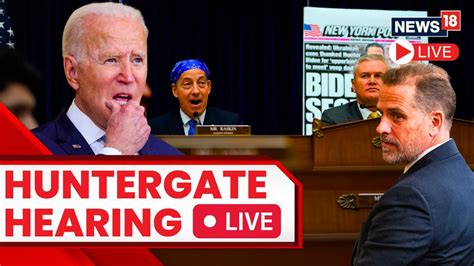 Live Irs Whistleblowers Testify In Front Of Congress On Hunter Biden