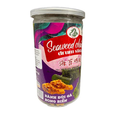 Mtt Seaweed Chicky Drum Stick Bánh Đùi Gà Rong Biển Mtt 24 X 82 Oz Duc Thanh Inc