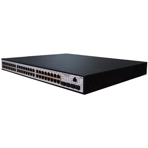 Full Gigabit 48 Ports Poe Switch Managed Max 1100w Psu China 48 Ports