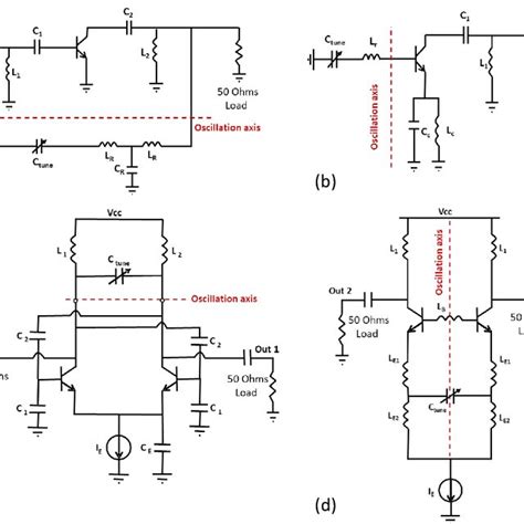Main Simplified Topologies Of Hf Oscillators With A Parallel B Download Scientific Diagram