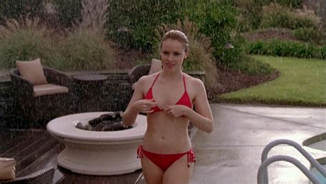 Bikini Di Amanda Schull Krista Allen Signierte 8x10 Fotografie