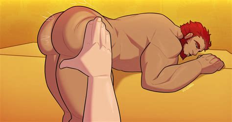 Rule 34 Ass Balls Bara Beard Bent Over Facial Hair Fategrand Order