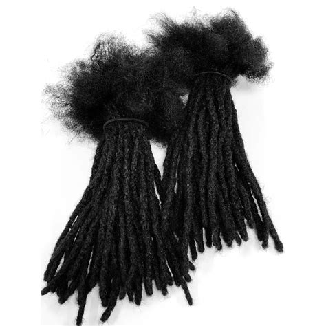 100 Human Hair Dreadlock Extensions Handmade Locs Are Sold In Bundles