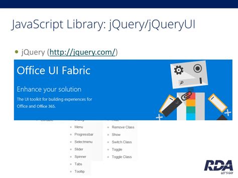 Ppt Getting Started With Javascript Libraries For Office 365