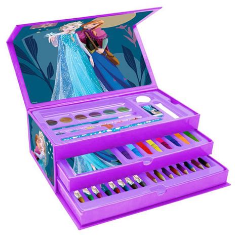 Frozen Male Og Farvesæt I Kuffert 52 Dele 139 Dkk