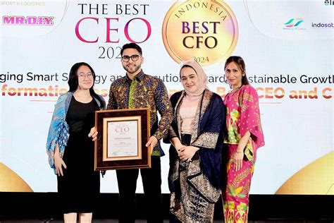Presdir Bentoel Group William Lumentut Raih Penghargaan Indonesia Best Ceo Awards 2024