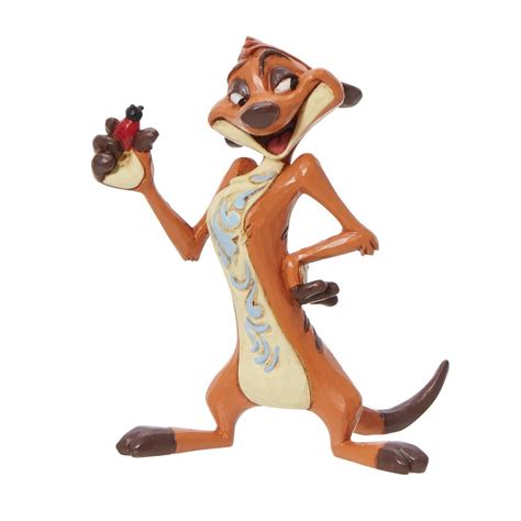 Jim Shore Disney Traditions Mini Timon Eating Bugs Figurine Disney