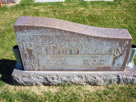 Otis Otto Hoffman 1887 1962 Find A Grave Memorial