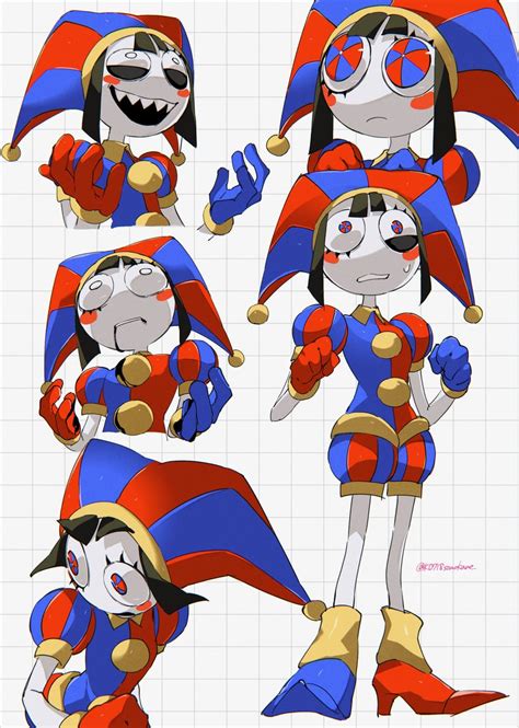 Pomni The Amazing Digital Circus Drawn By Sonokare Danbooru