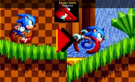 Faster Sonic Mod For Sonic Mania Sm Mods