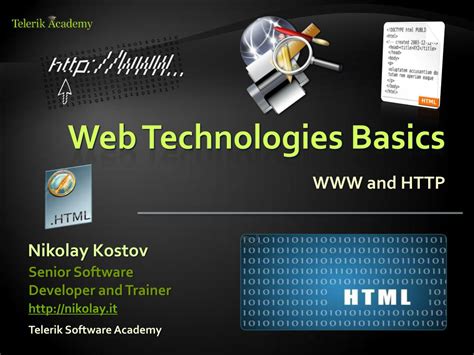 PPT Web Technologies Basics PowerPoint Presentation Free Download ID 1579720