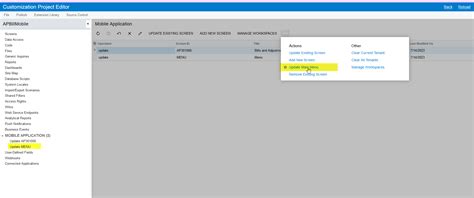 Adding Workspace To Mobile App Community
