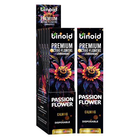 Active Flowers 3 Gram Thc Disposables Passionflower