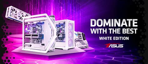 White Gaming Pcs Powered By Asus Joule Performance Switzerland