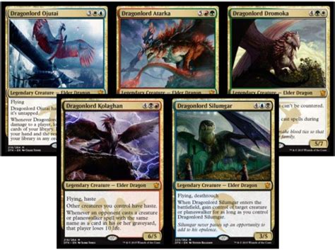 The 5 Dragonlords Of Tarkir Wiki Mtg Amino