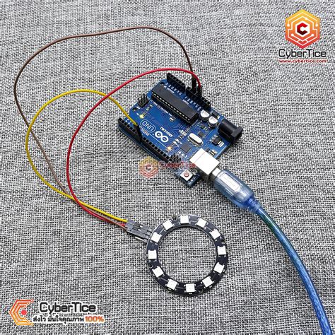 Neopixel Ring 12 ดวง Ws2812 5050 Rgb Led ขาย Arduino อุปกรณ์ Arduino