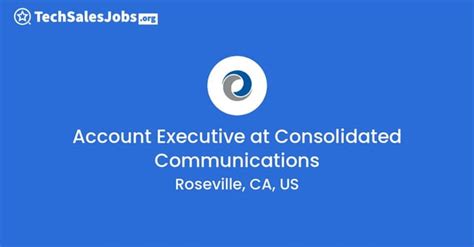 Account Executive At Consolidated Communications R Techsalesjobs