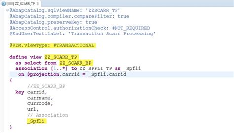 fiori elements cds view with association sapcodes